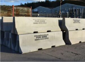 Concrete Jersey Barriers - Buy or Hire Online - Nationwide Delivery