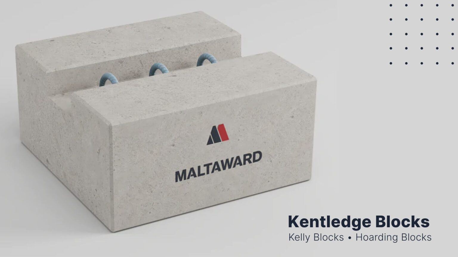 Kentledge Blocks / Kelly Blocks | Concrete Hoarding Blocks