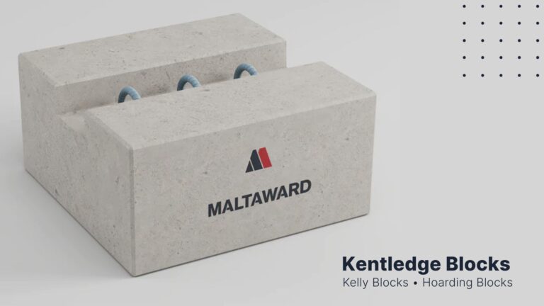 Kentledge Blocks / Kelly Blocks | Concrete Hoarding Blocks