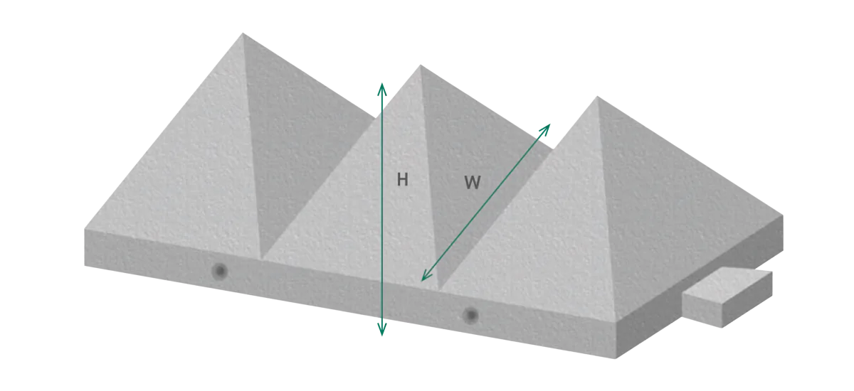 Tank Trap Concrete Pyramid Barriers | Maltaward