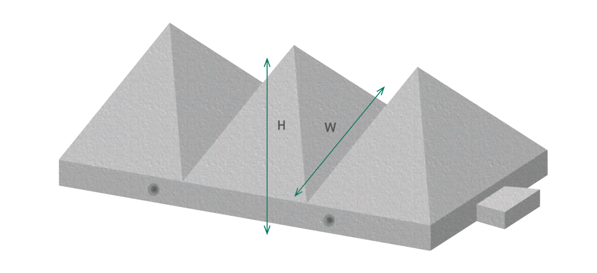 Tank Trap Concrete Pyramid Barriers | Maltaward