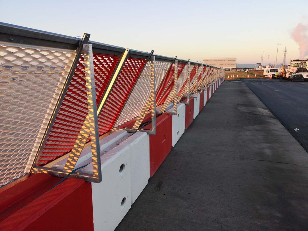 Jet Blast Fencing - Deflectors | Maltaward